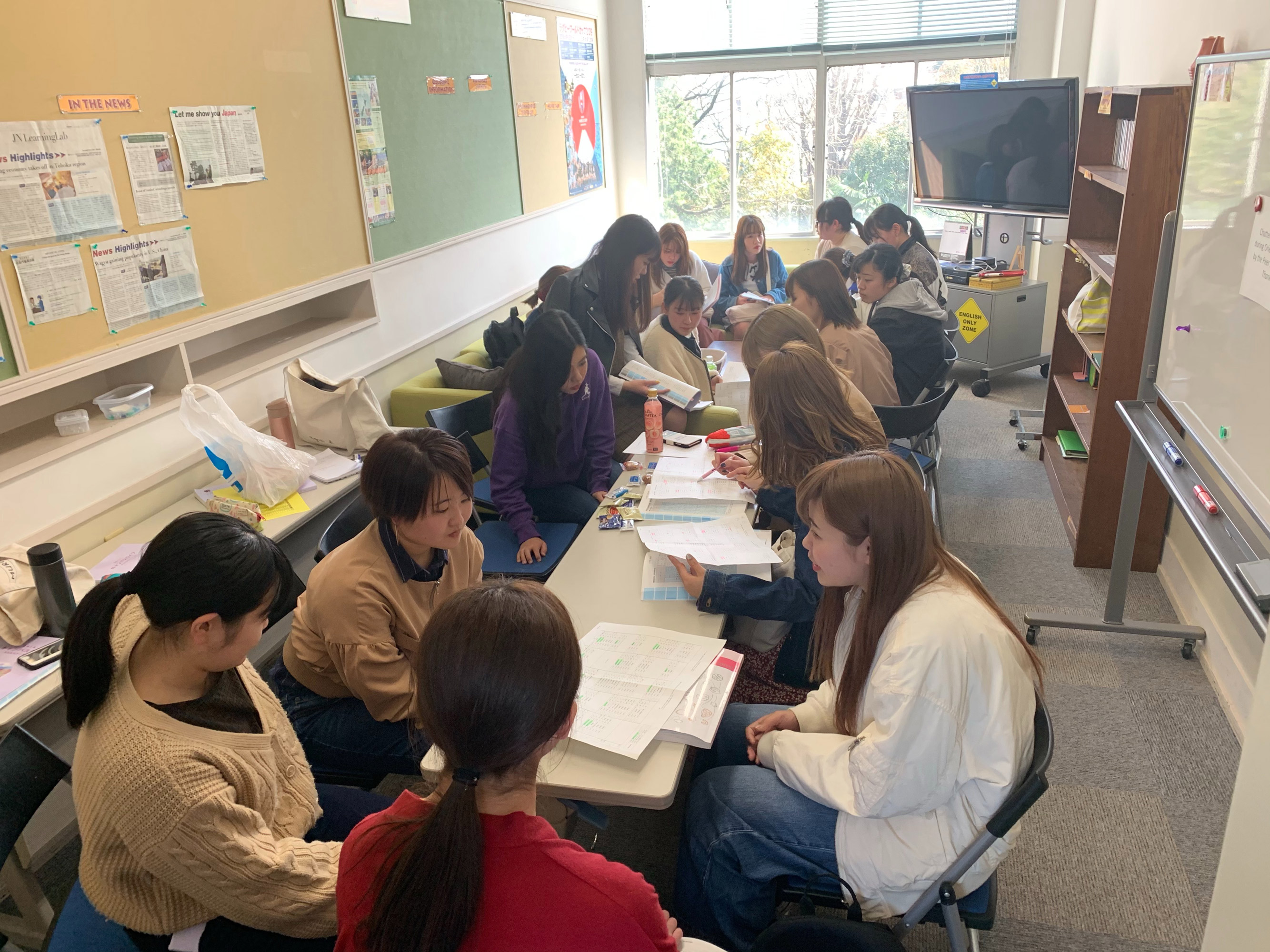 Peer Support Team helping our new students – SeiJo English